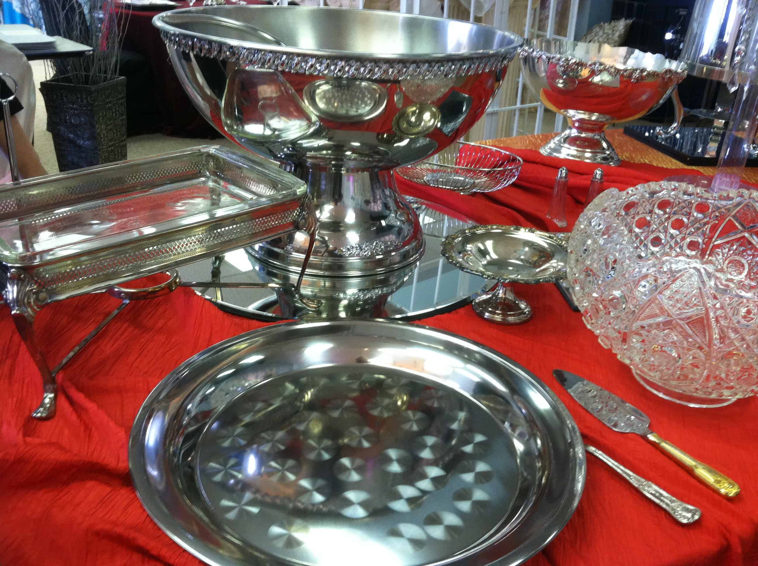 Elevate Your Event with Elegant Silver Serveware Rentals